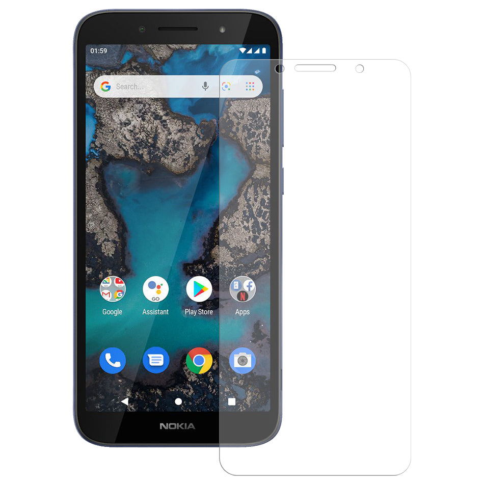 Nokia C1 Plus - Standard 9H Tempered Glass Screen Protector | Polar Tech Australia