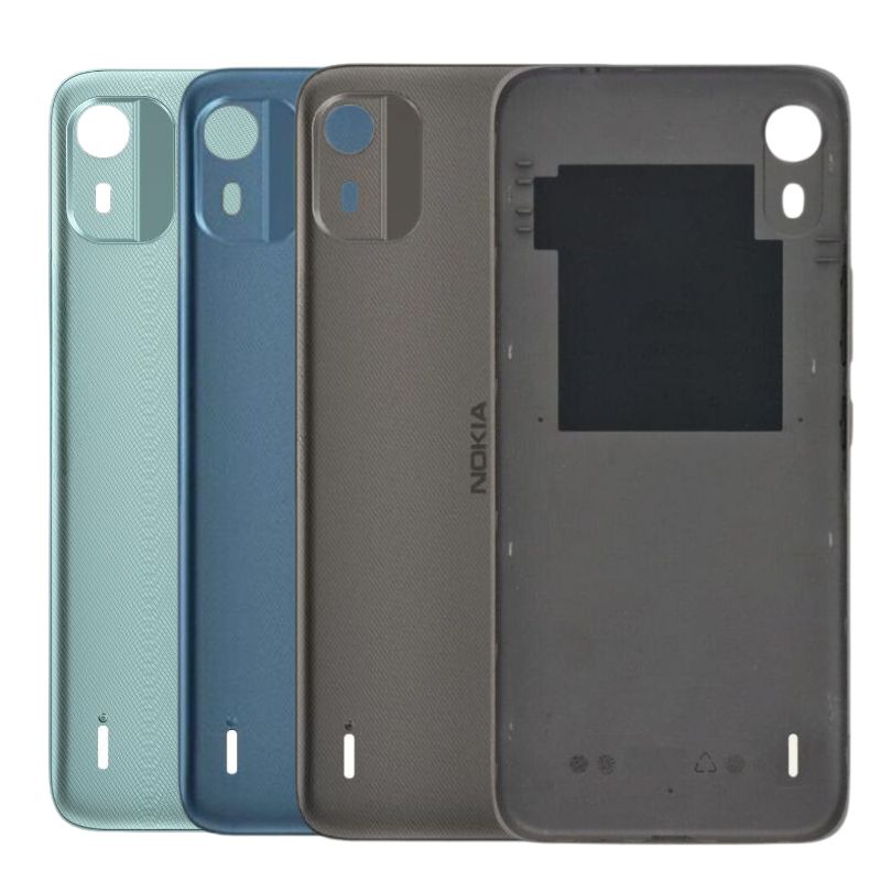 [No Camera Lens] Nokia C12 Back Rear Battery Cover Panel | Polar Tech Australia