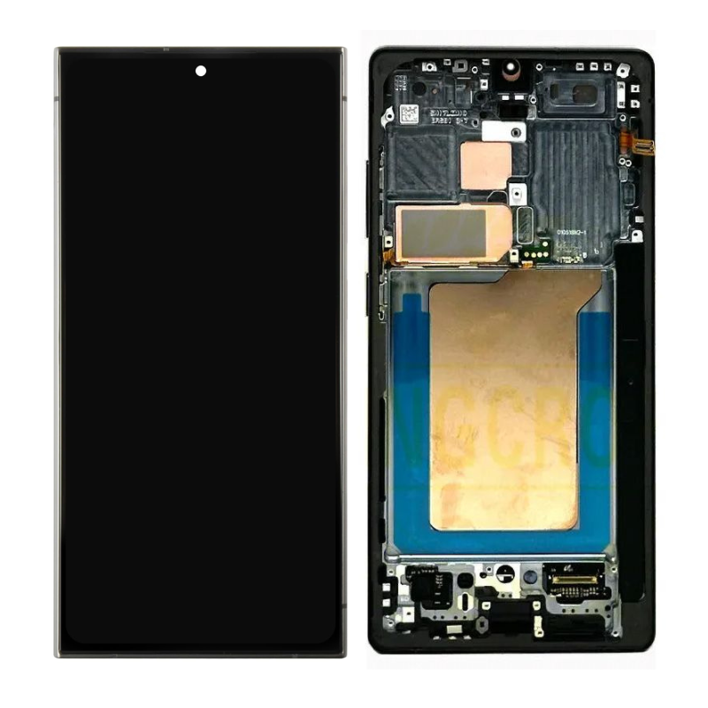 [Ori][With frame] Samsung S25 Ultra 5G (SM-S938) OLED LCD Touch Digitizer Screen Assembly ...
