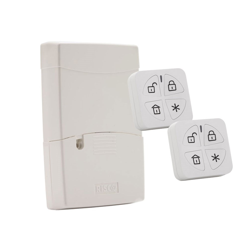 [RKACC01A] RISCO Panda Keyfob Wireless Kit includes 1x Wireless Receiver and 2x Panda Keyfobs ...