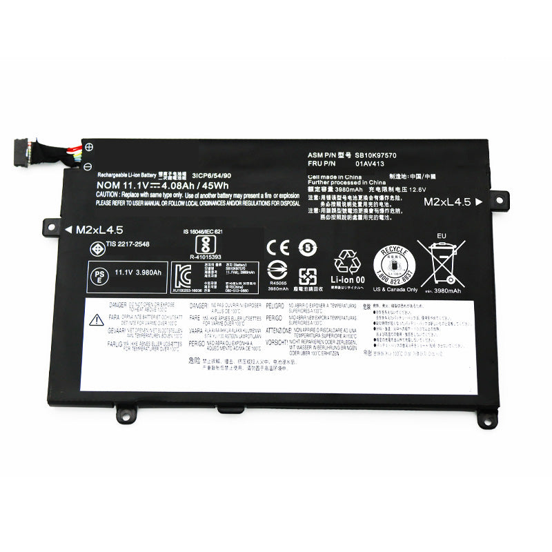 [SB10K97570] Lenovo ThinkPad E470 E470C E475 Replacement Battery | Polar Tech Australia