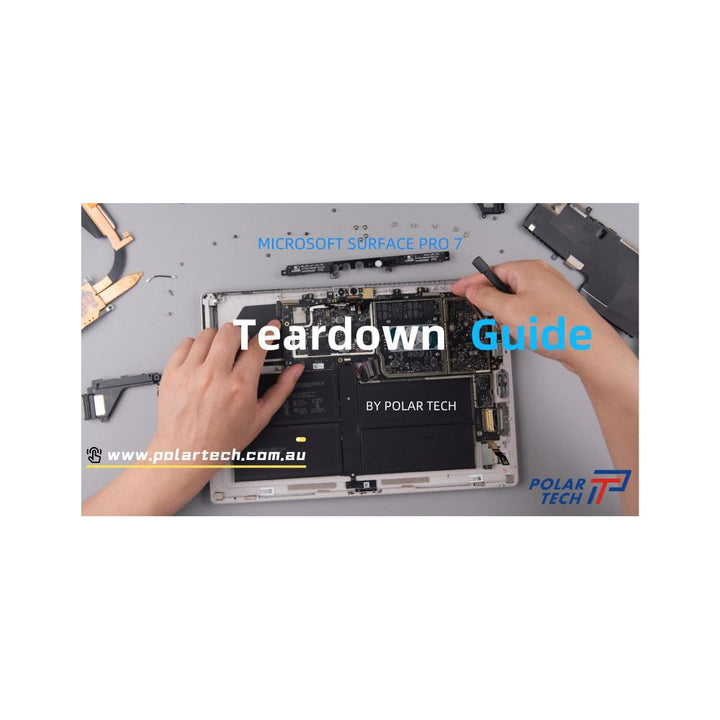 Microsoft Surface Pro 7 Teardown - Screen, Battey Replacement Repair ...