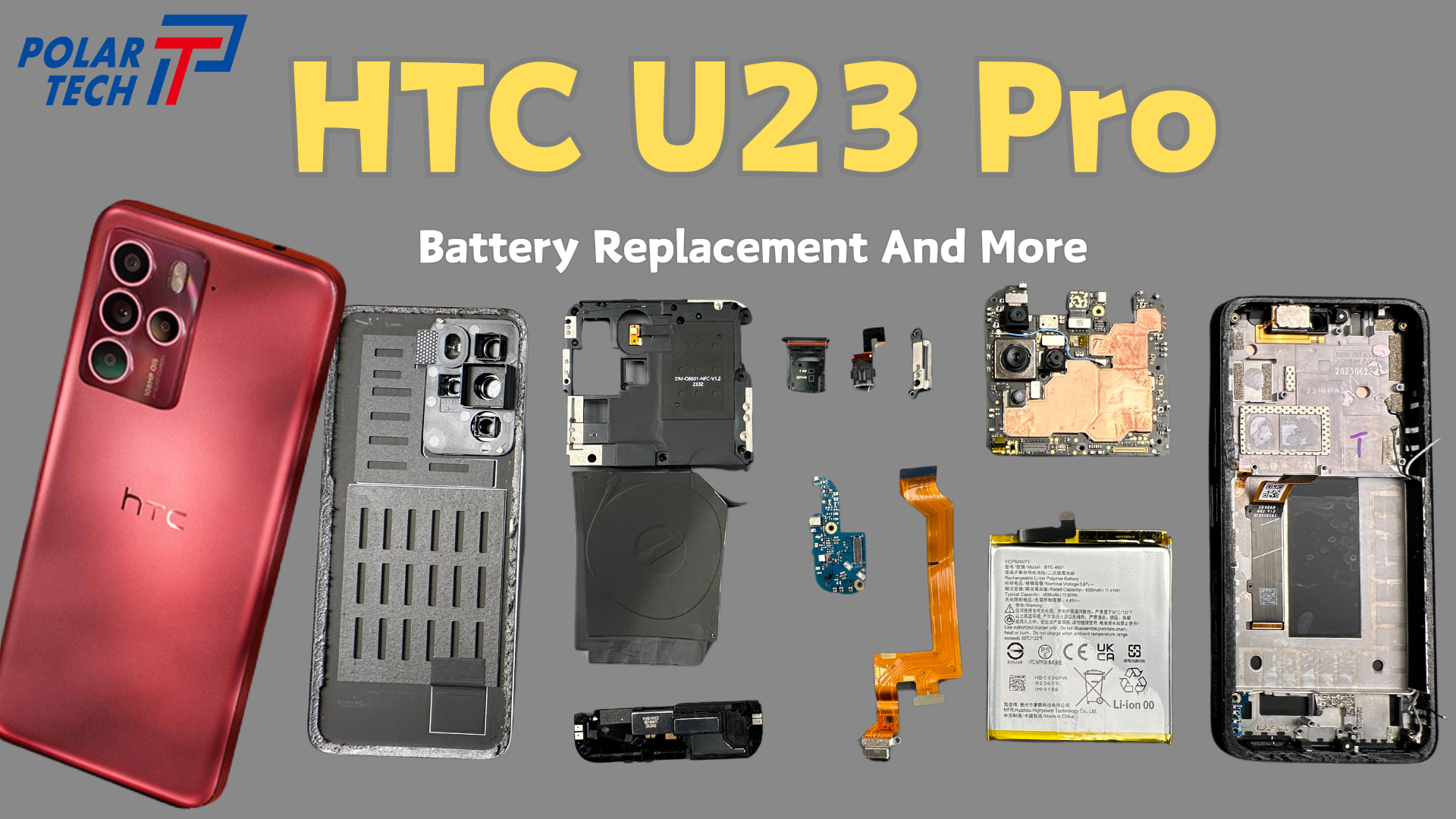 HTC U23 Pro Disassembly and Repair: A Deep Dive into Its Internal ...