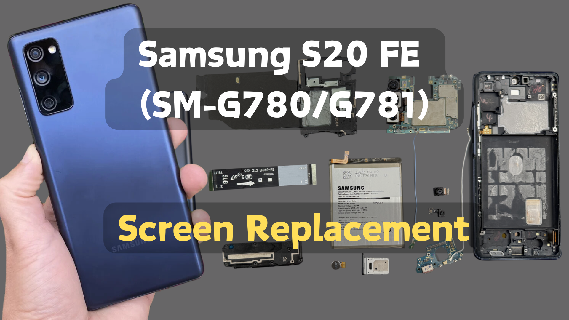 Samsung S20 FE - DIY Samsung Screen Repair: A Step-by-Step Guide ...
