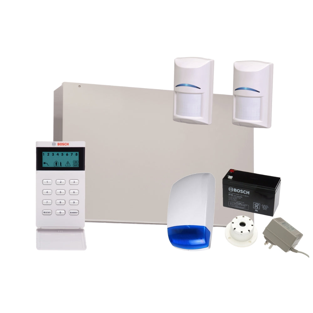 Bosch Alarm System Solution 2000 with 2 Quad + Icon Codepad | Polar ...