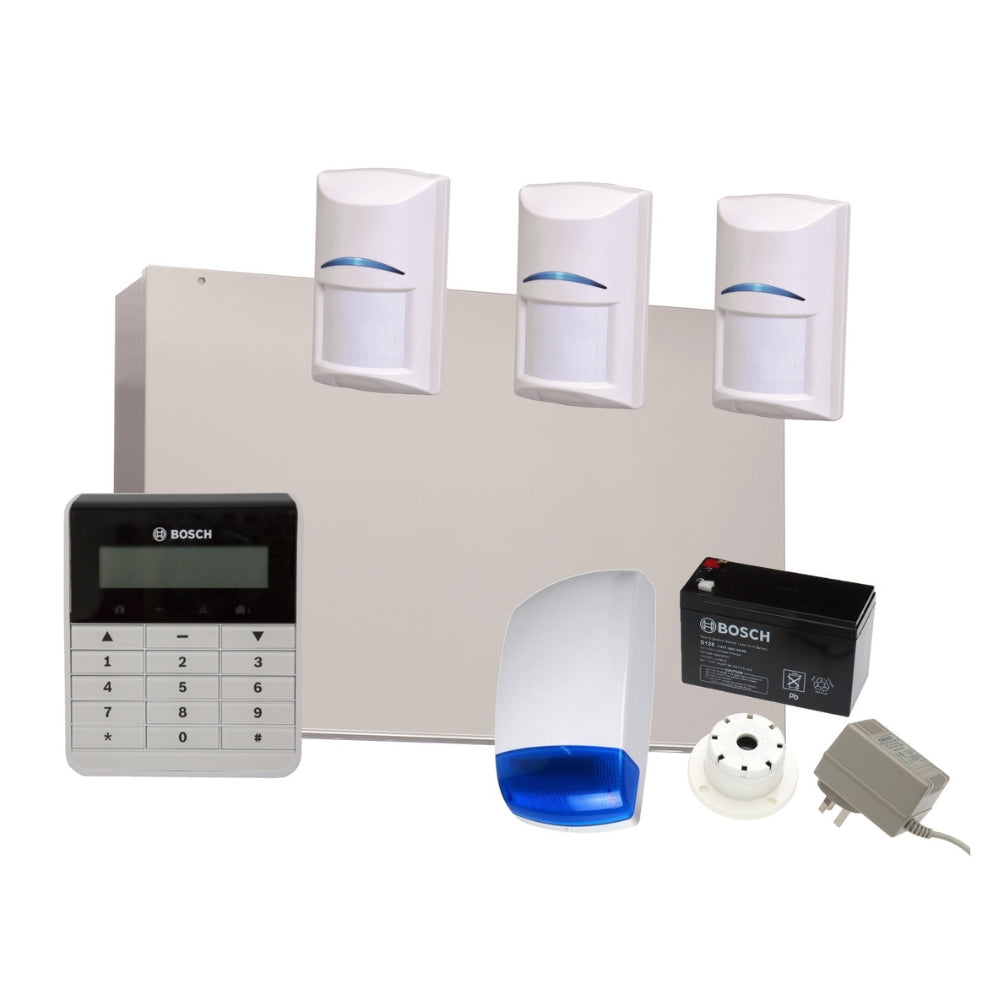 Bosch Alarm System Solution 3000 with 3 Quad + Text Codepad | Polar ...