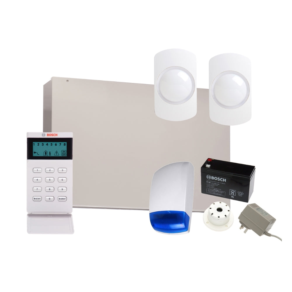Bosch Alarm System Solution 2000 with 2 Guardall PIR + Icon Codepad ...
