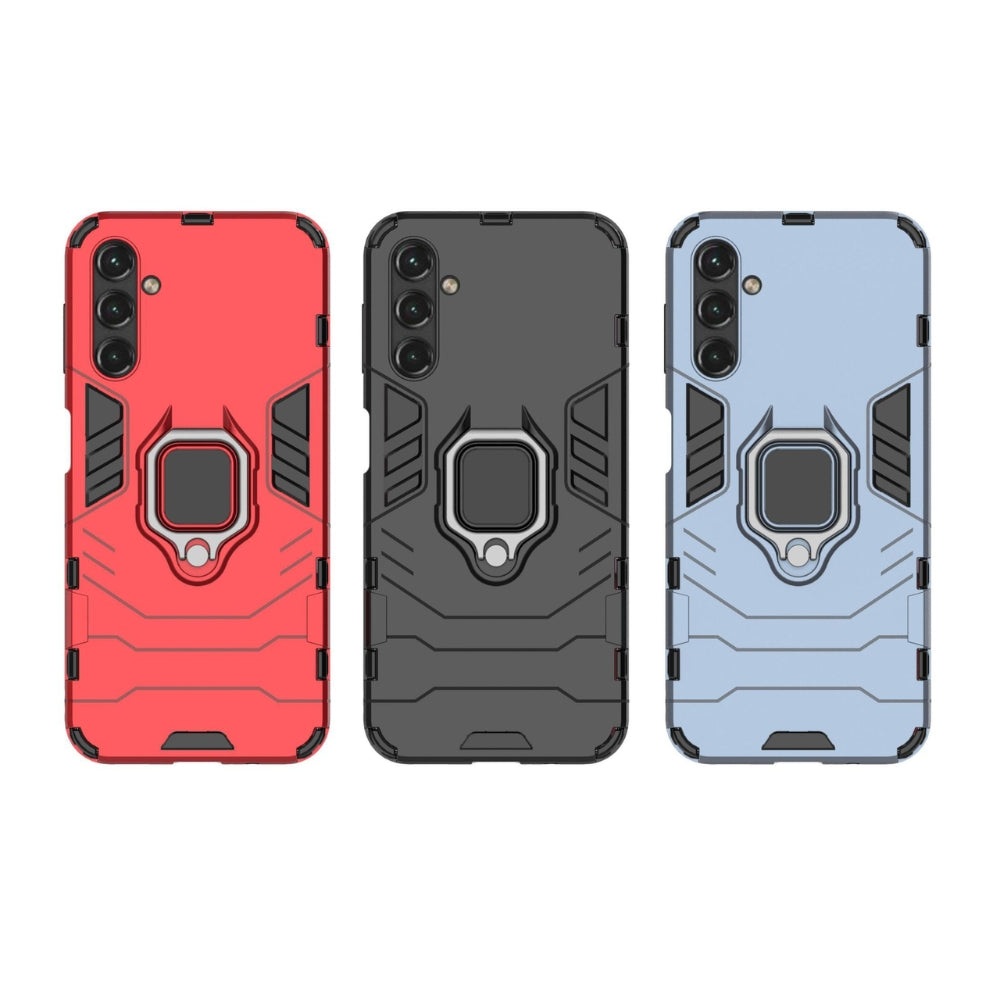 Samsung Galaxy A90 5G (SM-A908) - Heavy Duty Armor Case With Ring ...