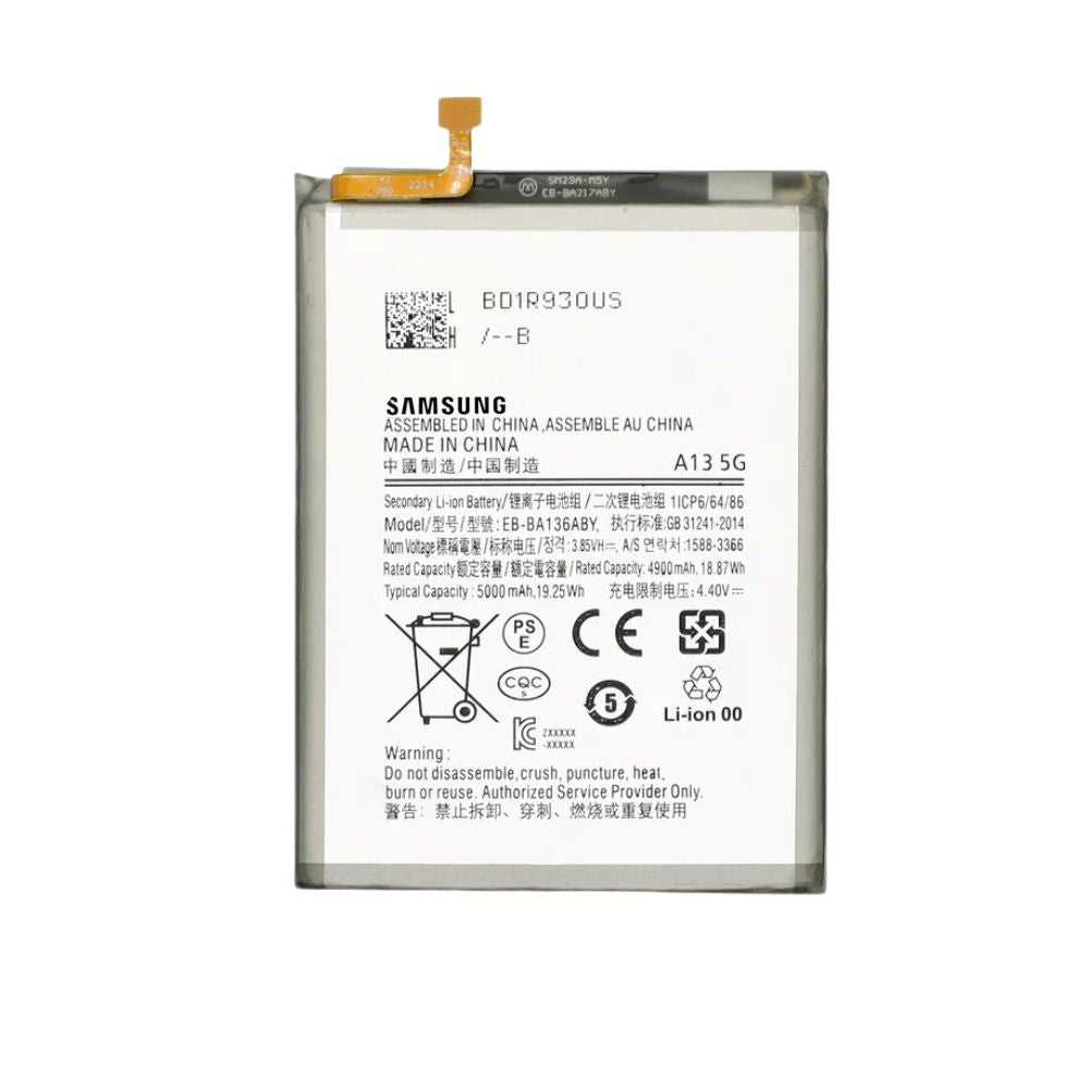 [EB-BA136ABY] Samsung Galaxy A13 5G (A136) Replacement Battery | Polar ...