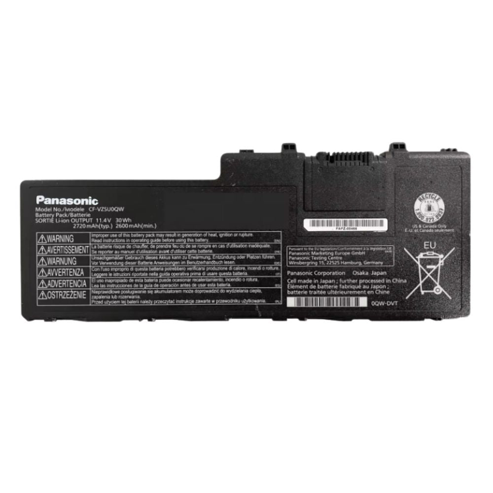 [CF-VZSU0QW] Panasonic Toughbook CF-20 CF-Mk1 Replacement Battery ...