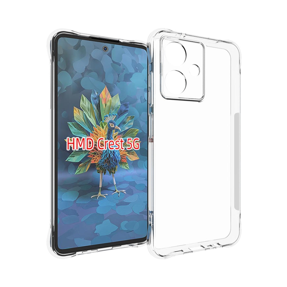 HMD Crest - Trasnsparent Airpillow Air Cushion Shock proof Case | Polar ...