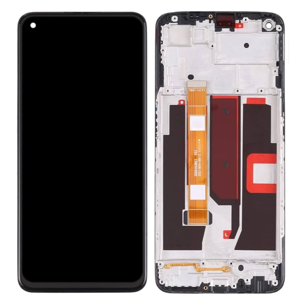 [With Frame] OPPO A74 5G (CPH2197) - LCD Touch Digitiser Display Screen ...