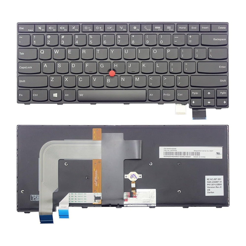 Lenovo Thinkpad T470S T460S Series - Laptop Keyboard With Backlit US ...