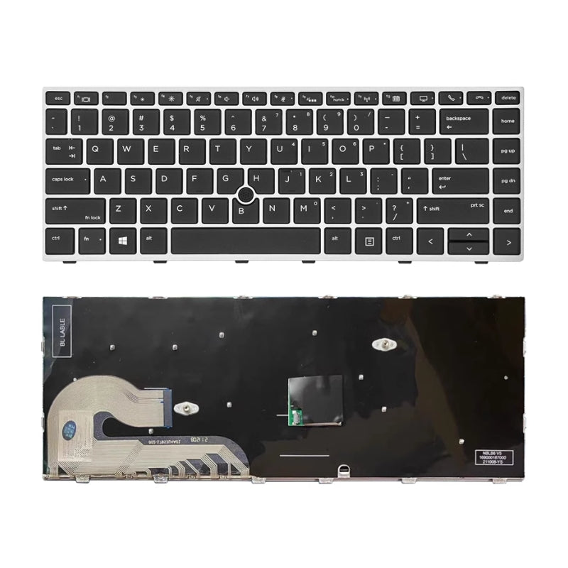 HP EliteBook 840 G5 G6 / 745 G5 G6 Series - Laptop Keyboard With ...