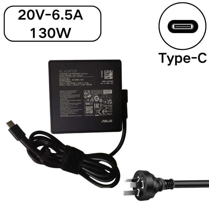 [130W][Type-C] ASUS ROG Flow Z13 USB C Laptop AC Wall Super Fast ...