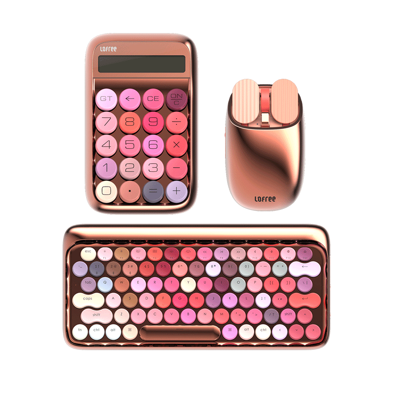 Lofree Lipstick Wireless Bluetooth Mechanical Keyboard Stylish and ...