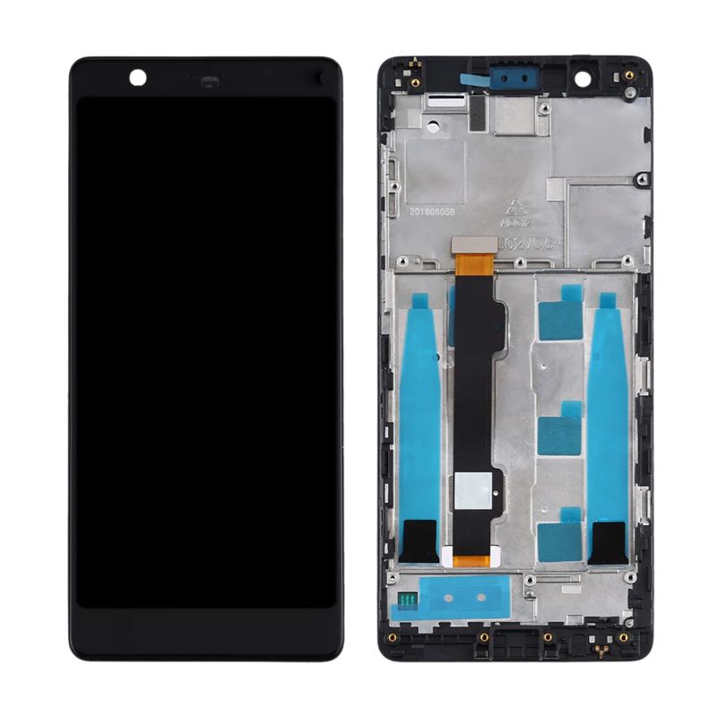 [With Frame] Nokia 5.1 (TA-1075) LCD Touch Display Screen Assembly ...
