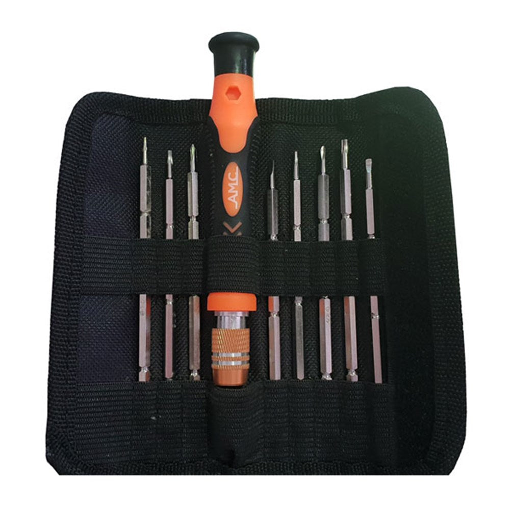 AMC PRECISION SCREWDRIVER SET 9-IN-1 | Polar Tech Australia