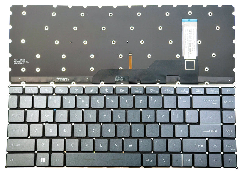 MSI Modern 14 & Prestige 14 Replacement Keyboard Flex US Layout With ...