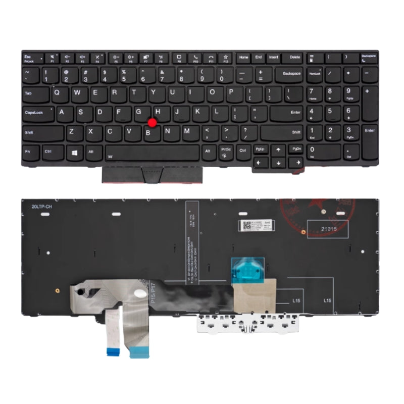 Lenovo ThinkPad P15 Series - Laptop Keyboard With Backlit US Layout ...