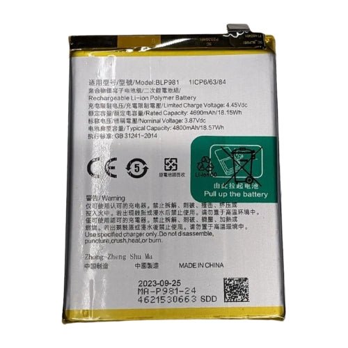 [BLP981] OPPO Reno8T 5G (CPH2505) - Replacement Battery | Polar Tech ...