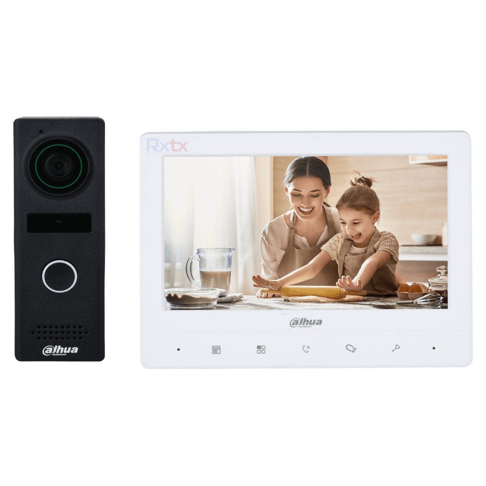 [KTA02M] Dahua Analog Intercom Doorbell & Gate Control Security System ...
