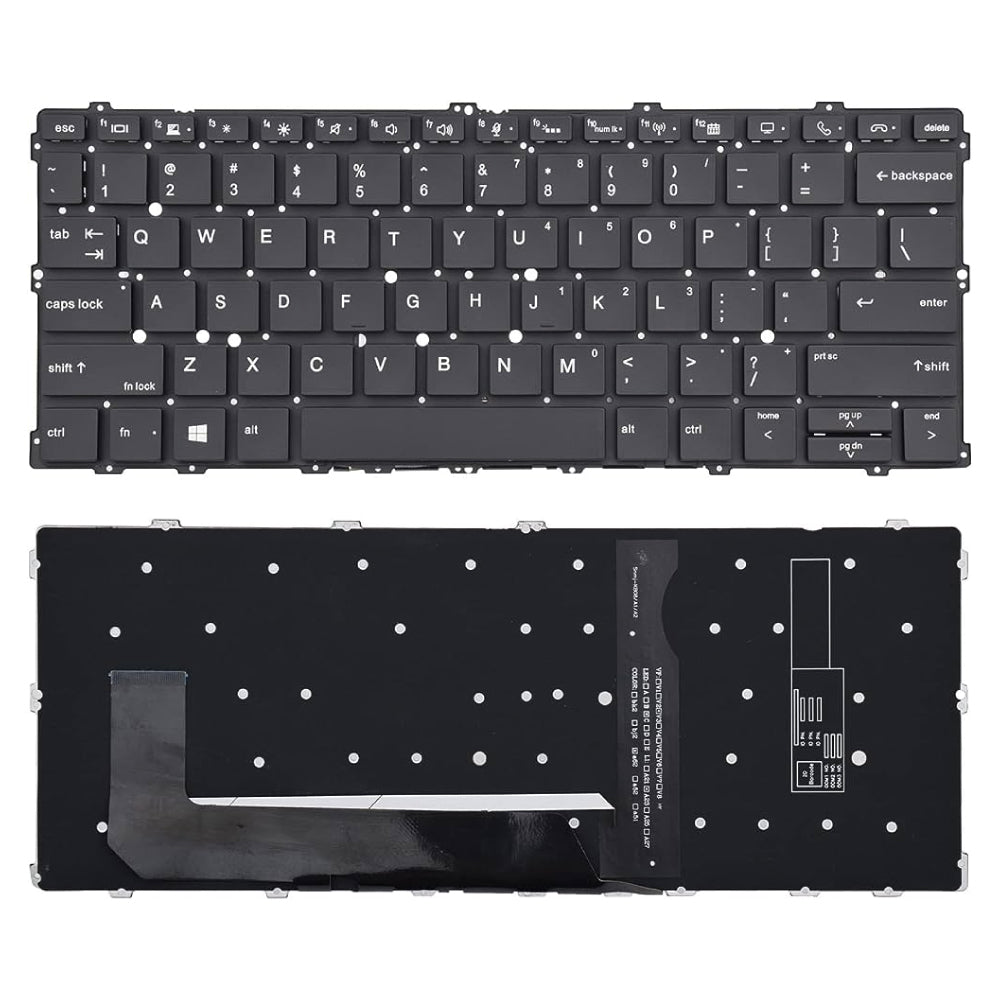 HP EliteBook X360 1030 G2 G3 G4 Series - Laptop Keyboard With Backlit ...