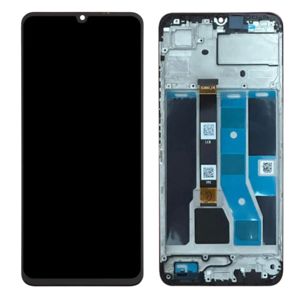 [With Frame] Realme C53 (RMX3760) - LCD Touch Digitizer Display Screen ...
