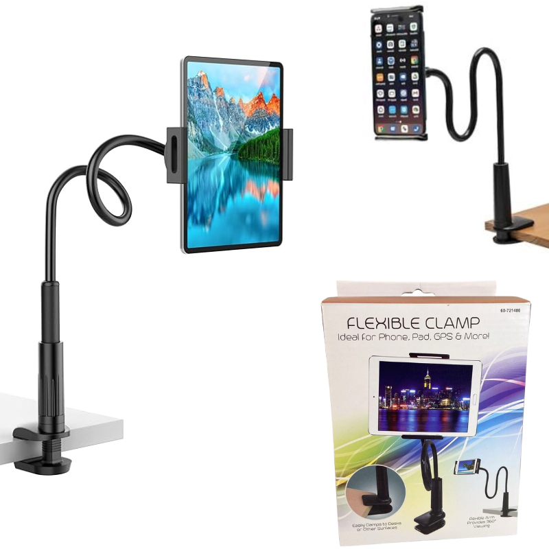 [PT-X3] Flexible Lazy Pod Universal Stand Mount Mobile Phone & Tablet ...