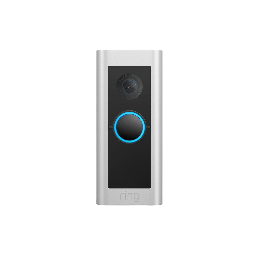 [RINGPRO2] Ring PRO 2 HD Video Doorbell kit Hardwired Satin Nickel Face ...