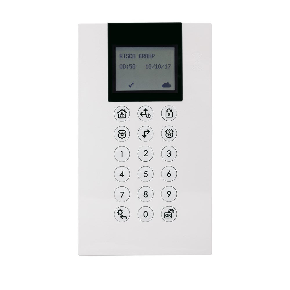 [RW332KPP400D] RISCO Wireless Panda Keypad with inbuilt Prox Reader ...