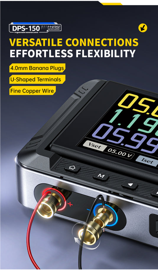 [DPS150] FNIRSI Portable Laboratory DC Power Supply 30V 5A 150W ...