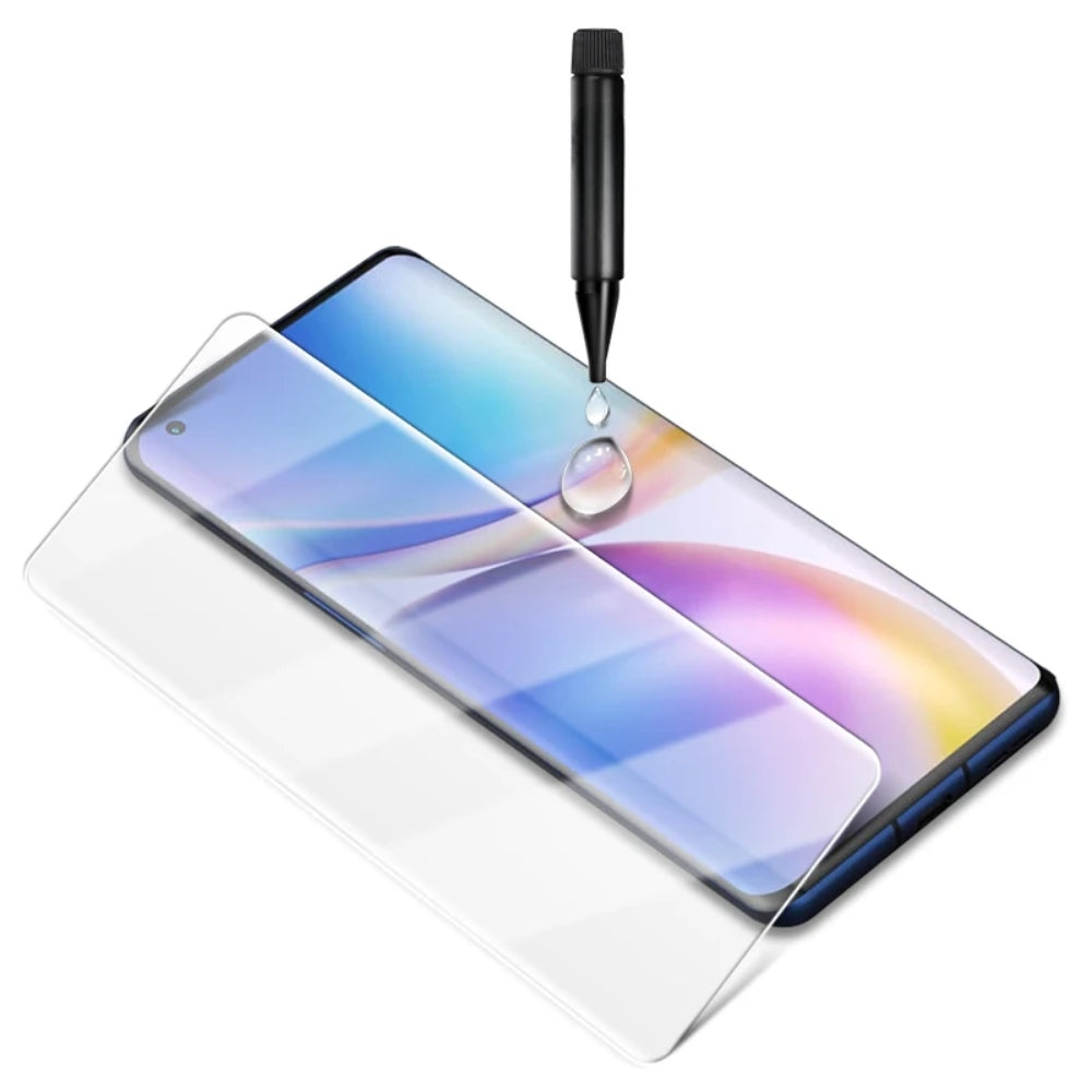 [UV Glue] OPPO Find X (CPH1875) - UV Full Covered Tempered Glass Screen ...
