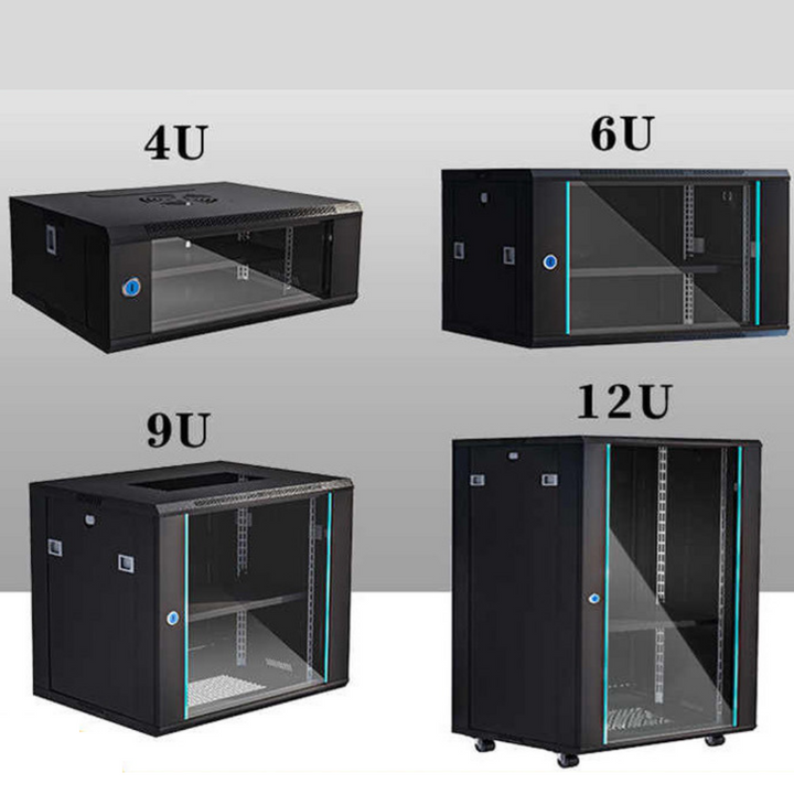 4U 6U 9U 12U Heavy Duty Network Server CCTV PoE Switch Wall Mount ...