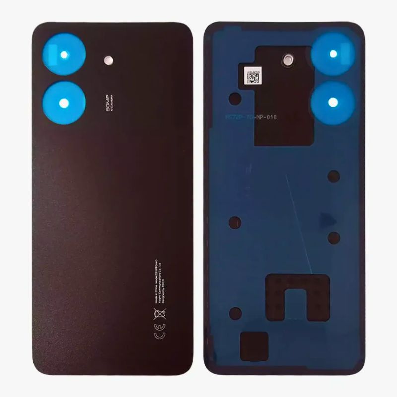 [No Camera Lens] XIAOMI Poco C65 - Back Rear Battery Glass Panel Cover ...