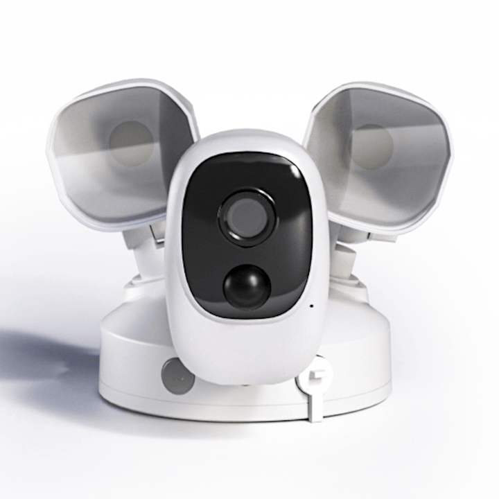 1080P Outdoor Wireless Home Security Camera Built-in Solar Panel ...