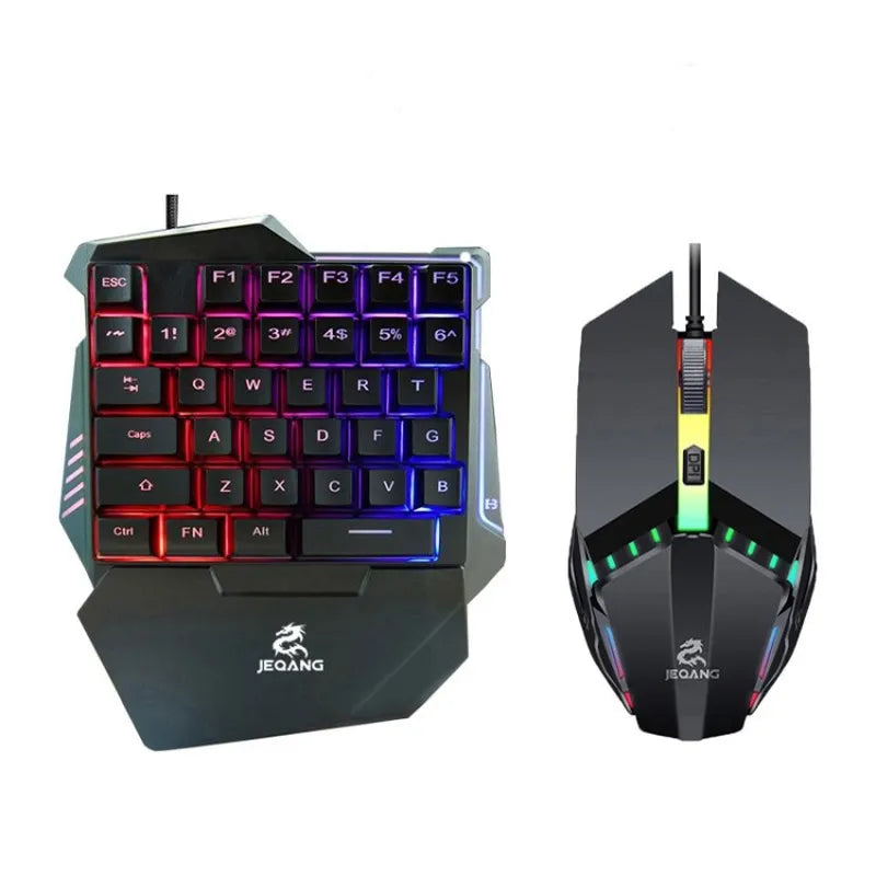PC Computer Xbox Wired Gaming Keyboard Mouse Kit | Polar Tech Australia