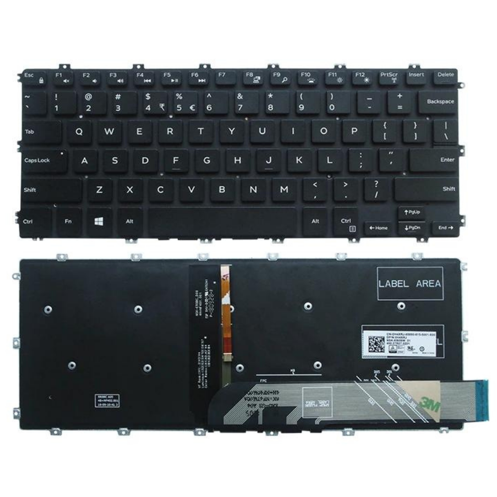 Dell Inspiron 14 14 inch P92G 14-5000 14-5480 Replacement Keyboard With ...