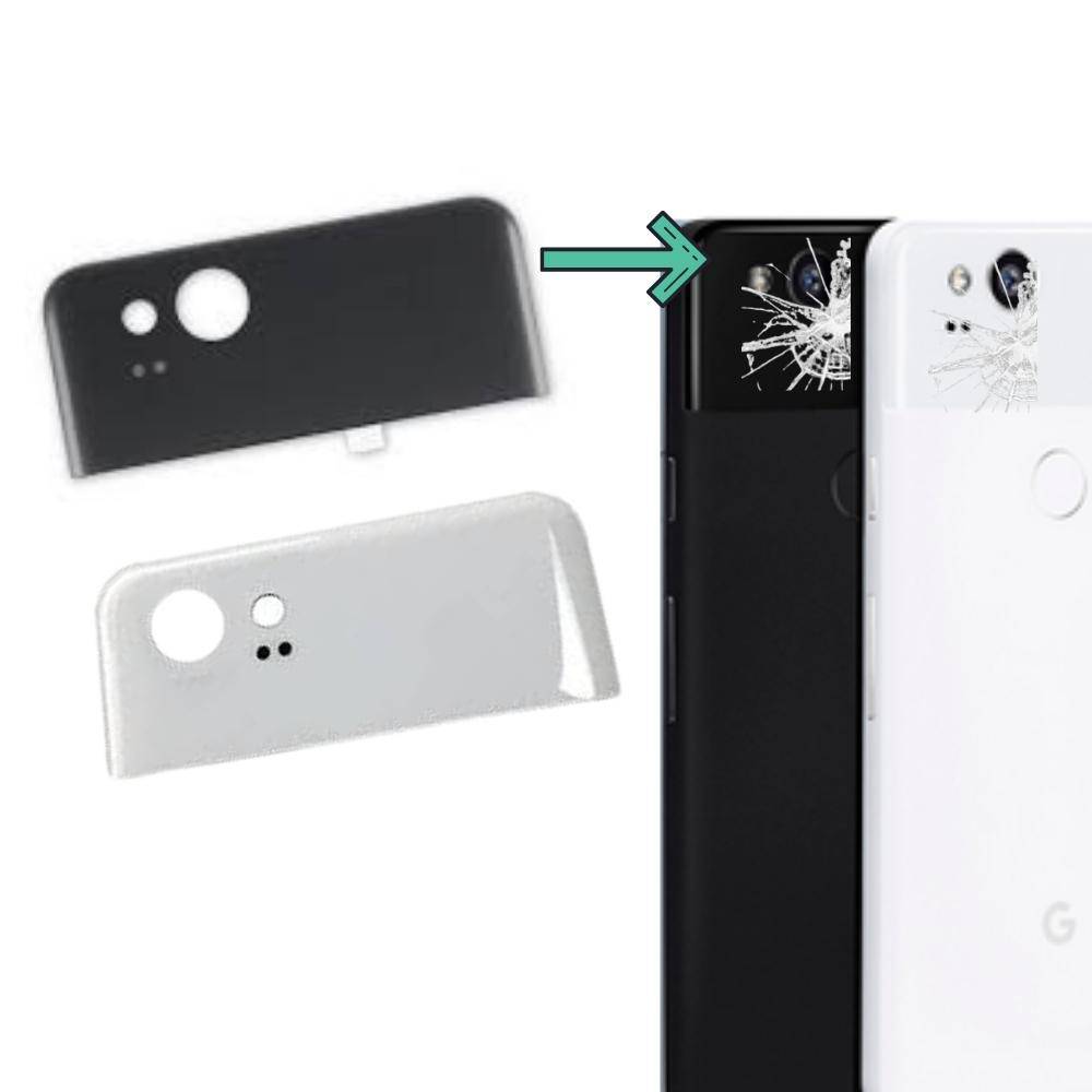 Google Pixel 2 Back Rear Top Panel Glass – Polar Tech Australia
