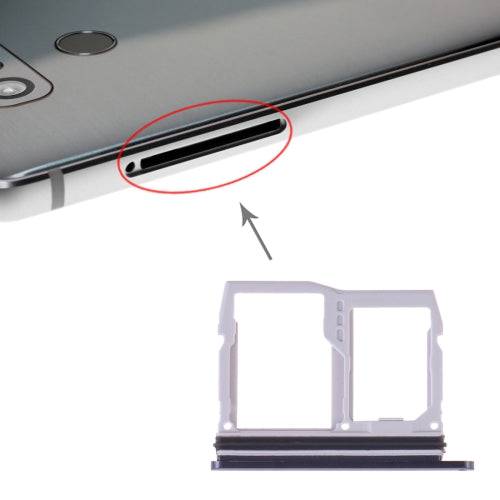 LG G8 ThinQ, V40 ThinQ Sim Card Memory Card Tray Holder | Polar Tech ...