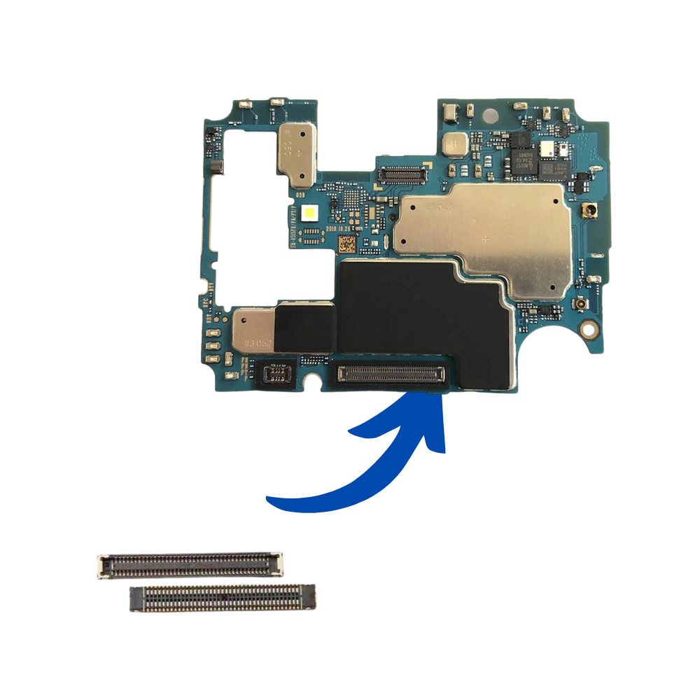 Samsung Galaxy A51 (SM-A515) Motherboard Main Flex LCD & Charging FPC ...