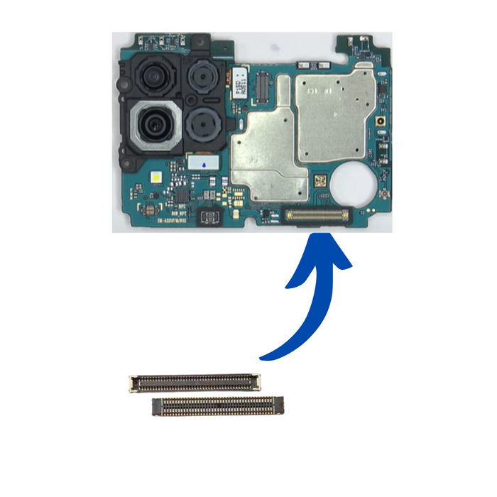 Samsung Galaxy A22 4G (SM-A225F) Motherboard Main Flex LCD & Charging ...