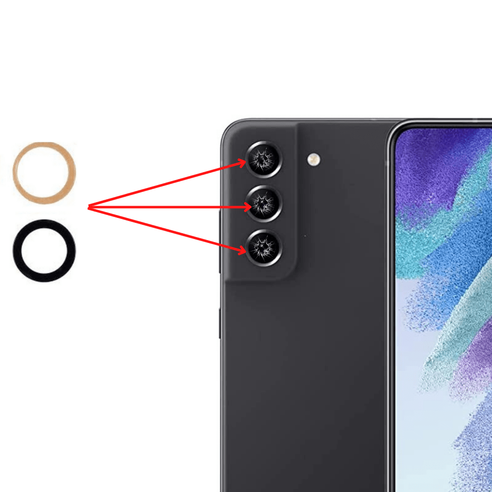 Samsung Galaxy S21 FE 5G (SM-G990) Back Rear Camera Glass Lens | Polar ...