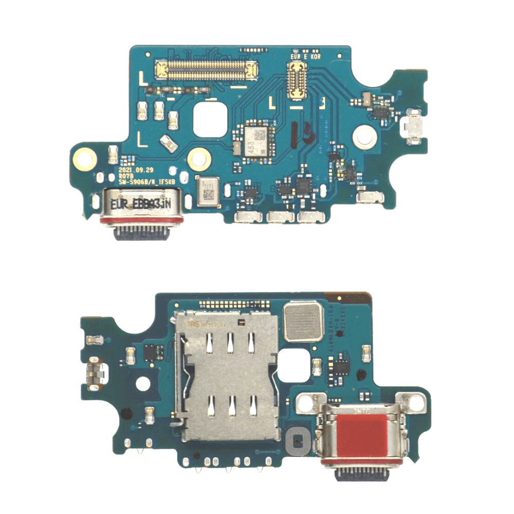 Samsung Galaxy S22 Plus 5G (SM-S906) Charging Port & Sim Reader & Mic ...
