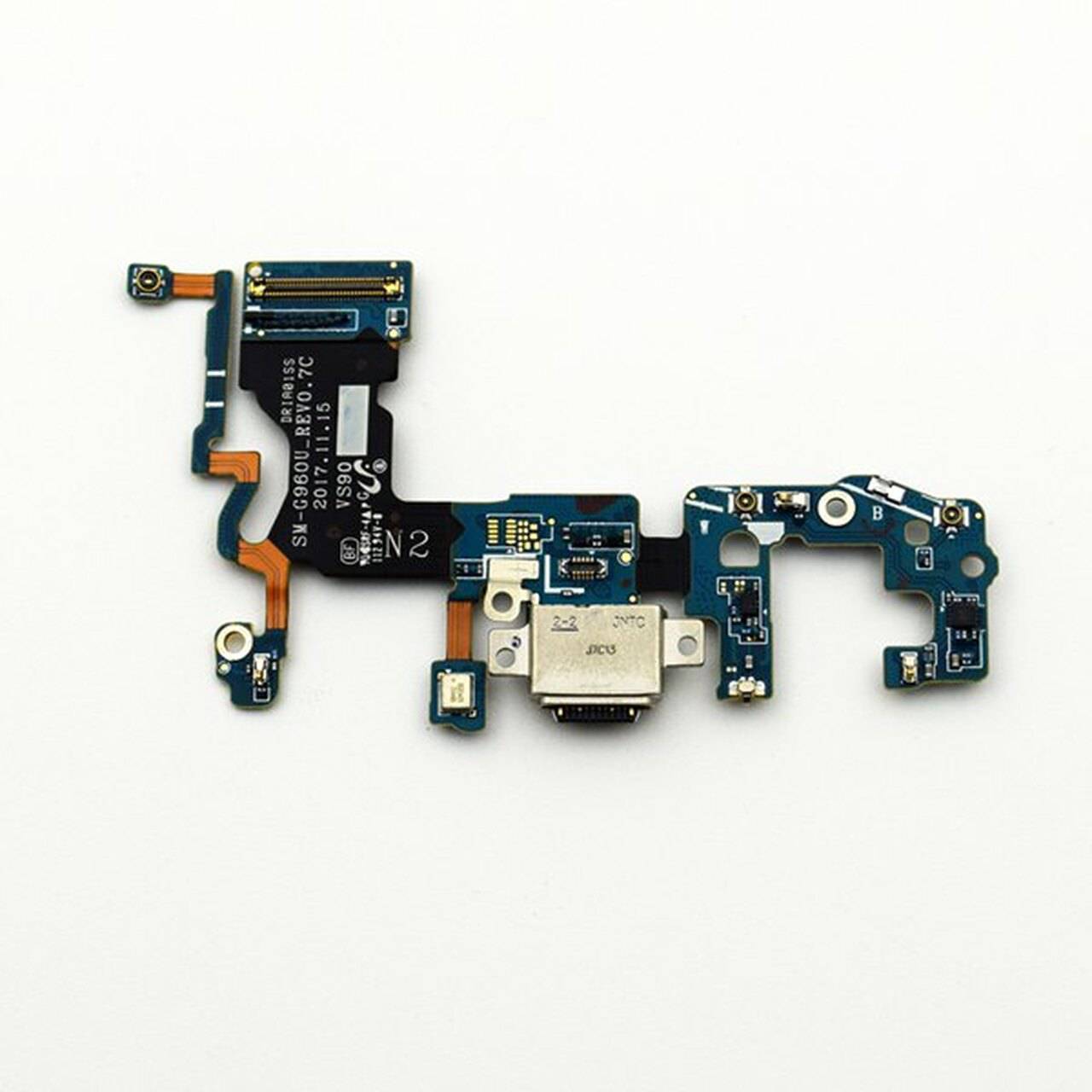 Samsung Galaxy S9 (SM-G960U) US Version Charging Port & Microphone Flex ...