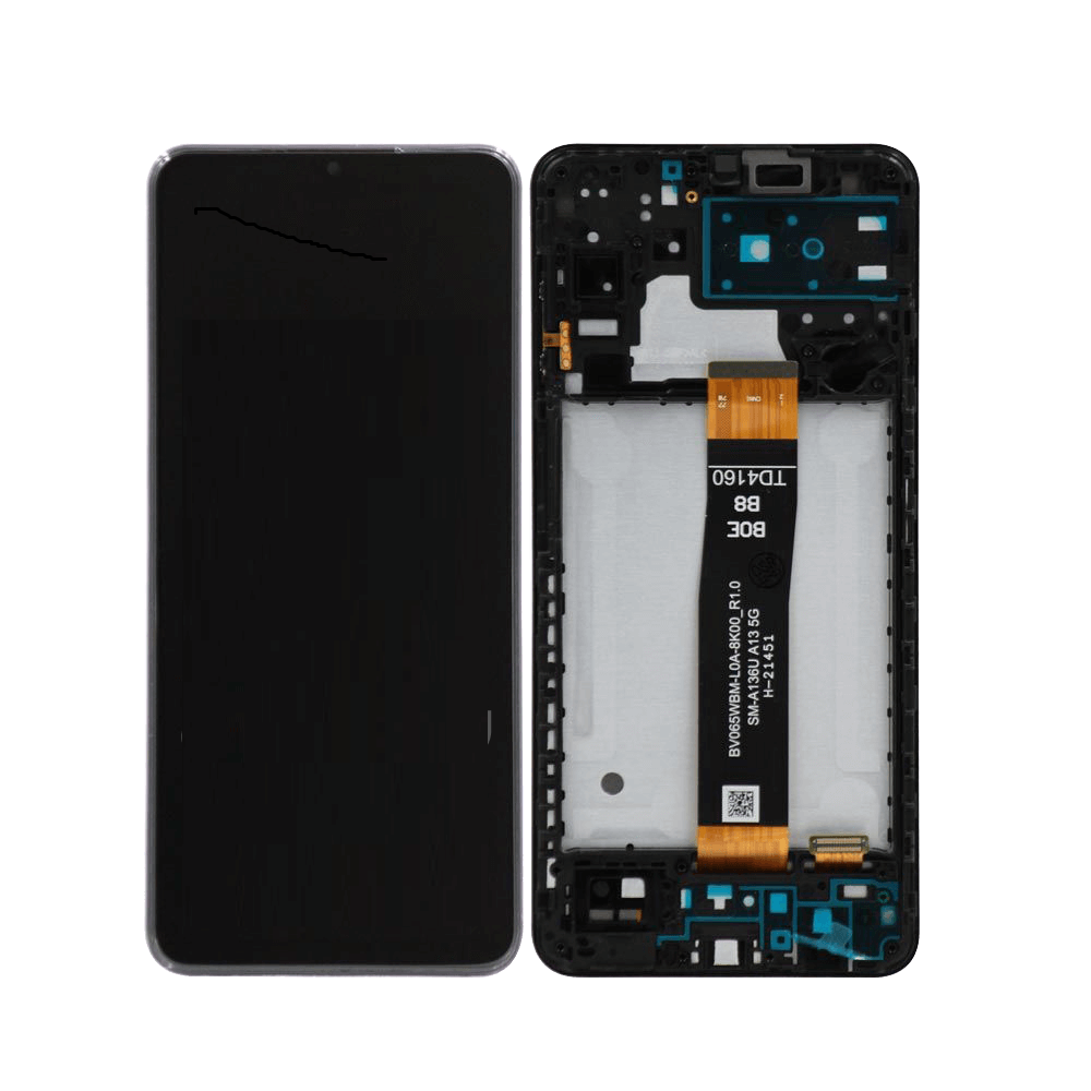 [With Frame] Samsung Galaxy A13 5G (SM-A136) LCD Touch Digitizer Screen ...