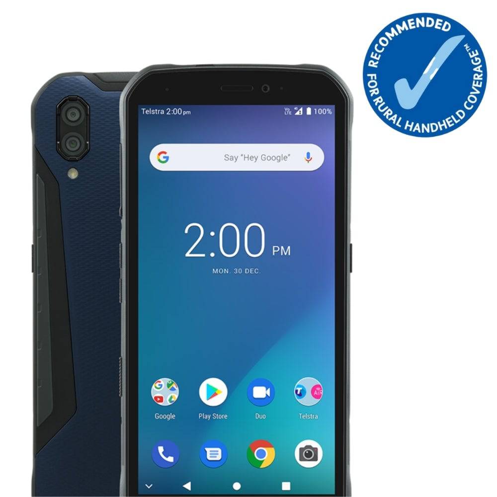 [USED] ZTE T86 Rugged Phone Telstra Tough Max 3 Blue Tick IP68 64GB/4GB ...