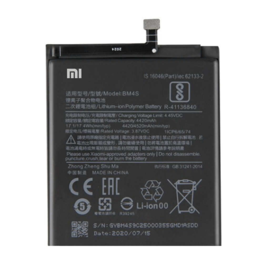 XIAOMI Redmi 10X / 10X Pro 5G Replacement Battery (BM4S) | Polar Tech ...